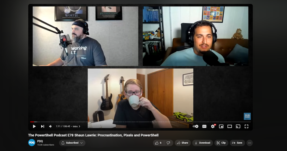 PowerShell Podcast Interview