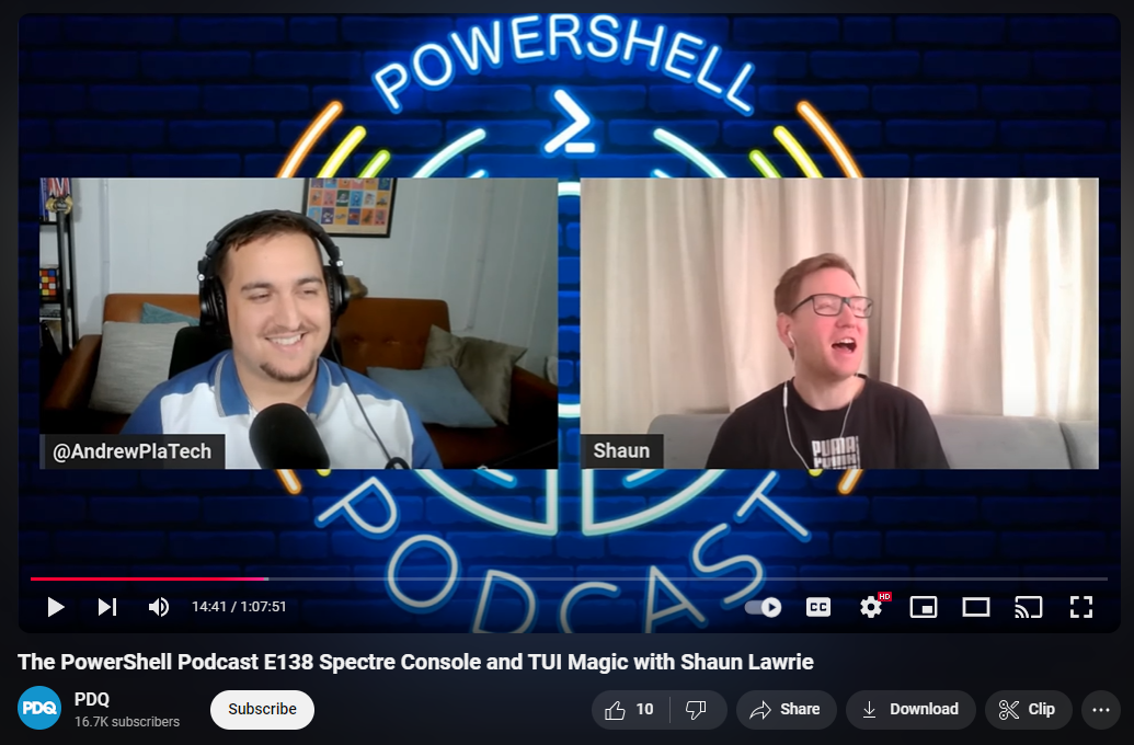 PowerShell Podcast Interview #2